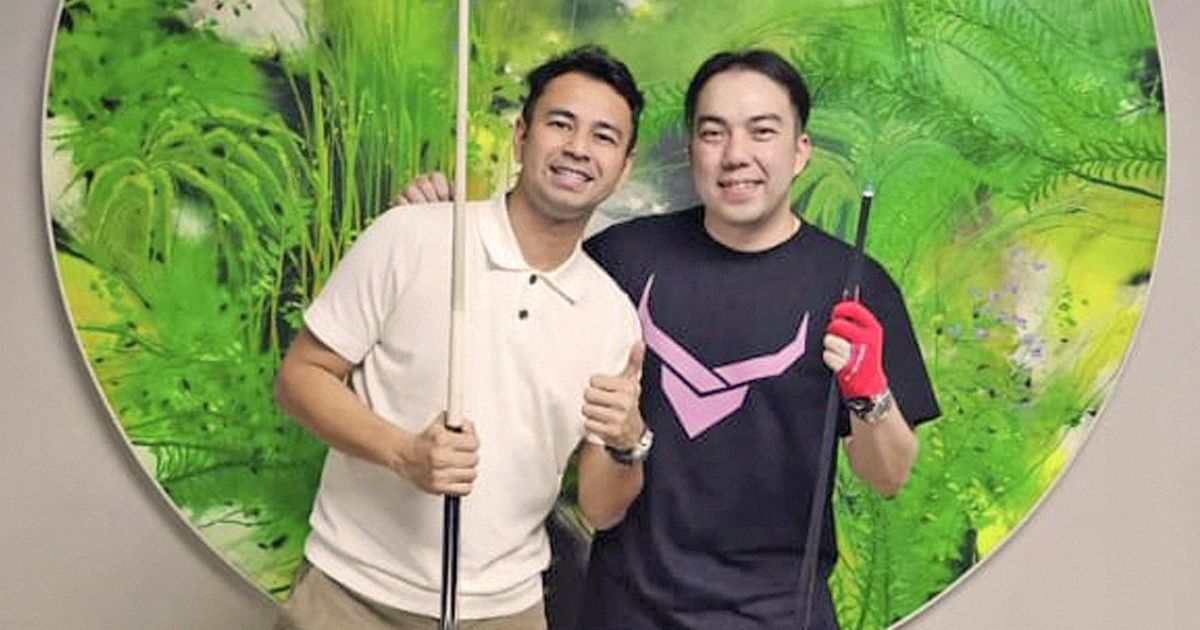 Raffi Ahmad Digaet Hendra Kurniawan Untuk Majukan Biliar Di Indonesia