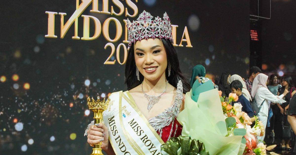 Audrey Bianca Raih Dua Gelar di Miss Indonesia 2025, Termasuk Miss Royale Pertama dalam Sejarah