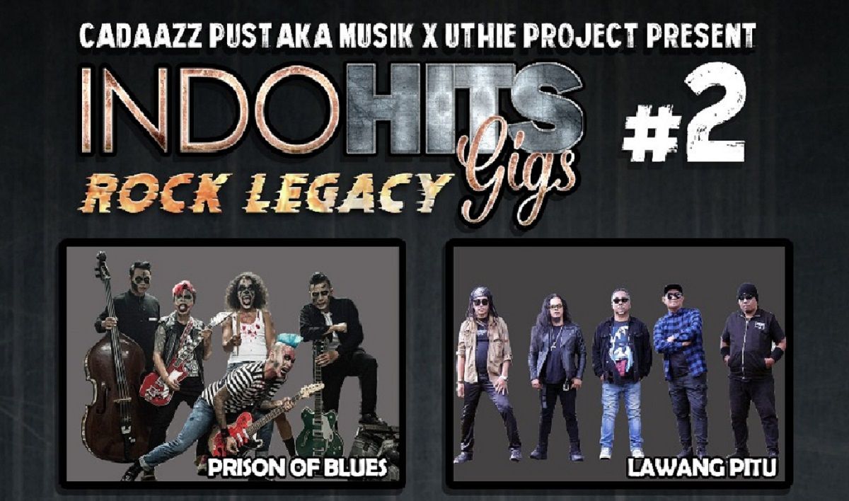 Indo Hits Gigs 2 Rock Legacy, Malam Rock Tanpa Batas di Lithium Rooftop