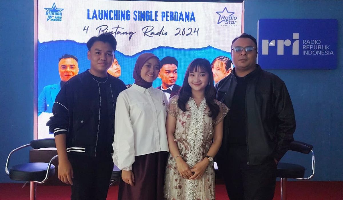 Empat Bintang Radio 2024 Rilis Single Perdana RRI