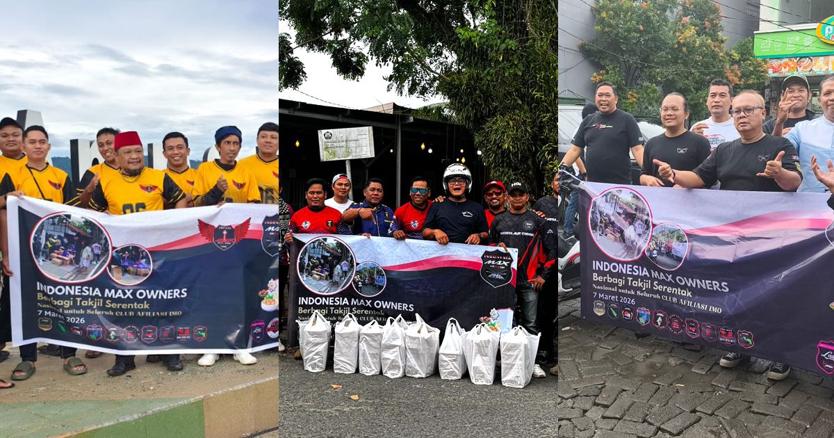 Indonesia Max Owners Bagikan Ribuan Takjil Serentak di 179 Klub Seluruh ...
