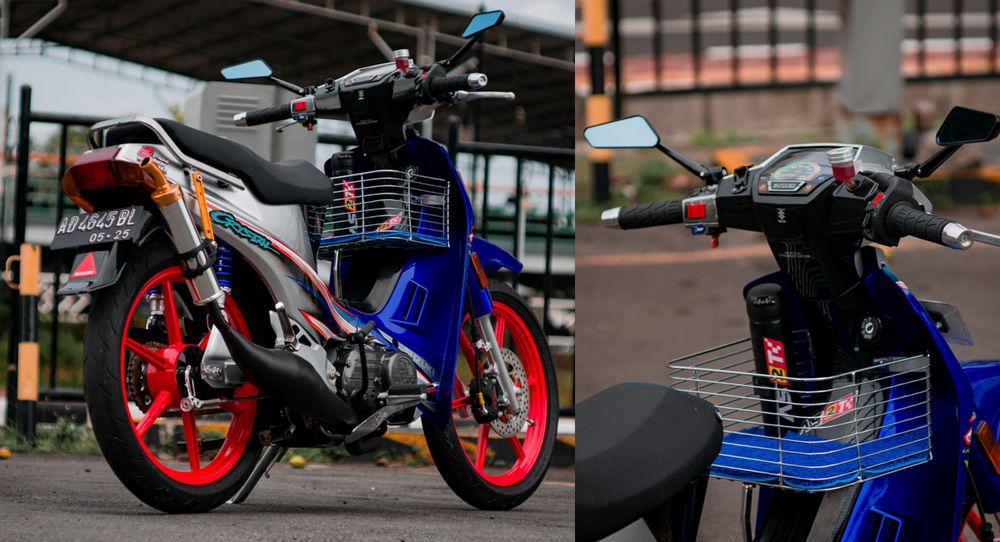 Suzuki Crystal Wong Solo, Motor Keren Gaya Modif Tahun 90an