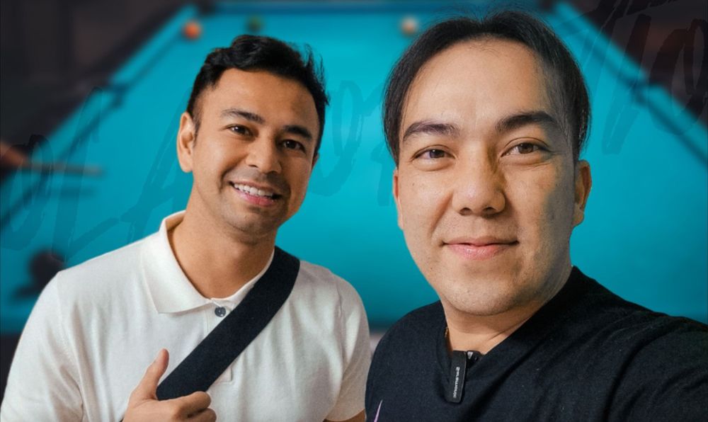 Raffi Ahmad Digaet Hendra Kurniawan Untuk Majukan Biliar Di Indonesia