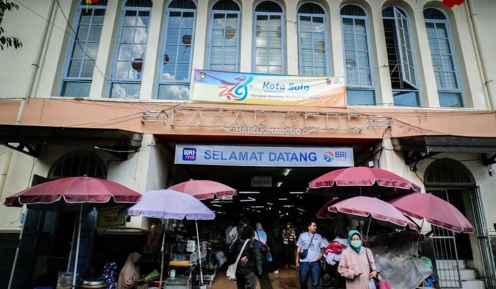 Pasar Gede Hardjonagoro Tempat Berburu Kuliner Tradisional Khas Kota Solo
