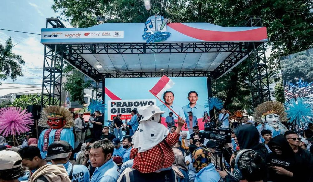 Pesta Rakyat Meriahkan Pelantikan Presiden Prabowo Subianto Dan Wakil Presiden Gibran Rakabuming ...