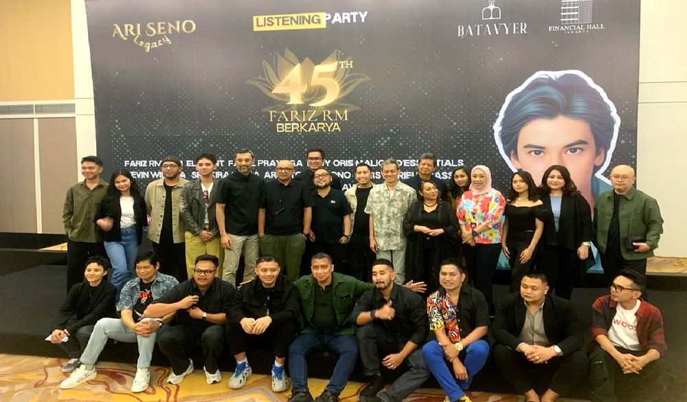 Rayakan 45 Tahun Berkarya Fariz RM Merilis Album Spesial Kolaborasi Musisi Tanah Air