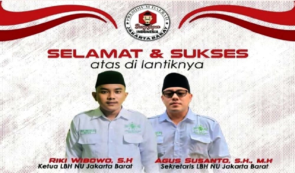 Agus Susanto, S.H., M.H. Resmi Dilantik Jadi Sekretaris LBH NU Jakarta ...