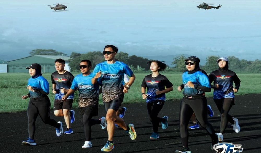 Heli Run 2025 Sensasi Lari Dengan Atraksi Helikopter Di Bogor