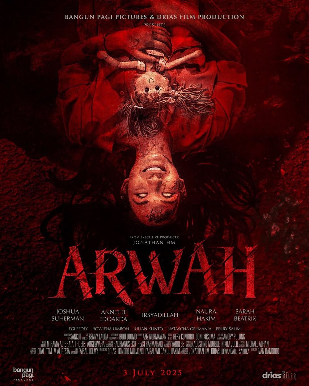 Film Arwah Tampilkan Teror Psikologis: Trailer dan Poster Perdana Resmi ...