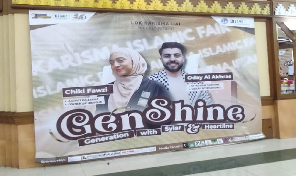 Chiki Fawzi Ceritakan Aksi Flotilla untuk Gaza di Islamic Fair UAI