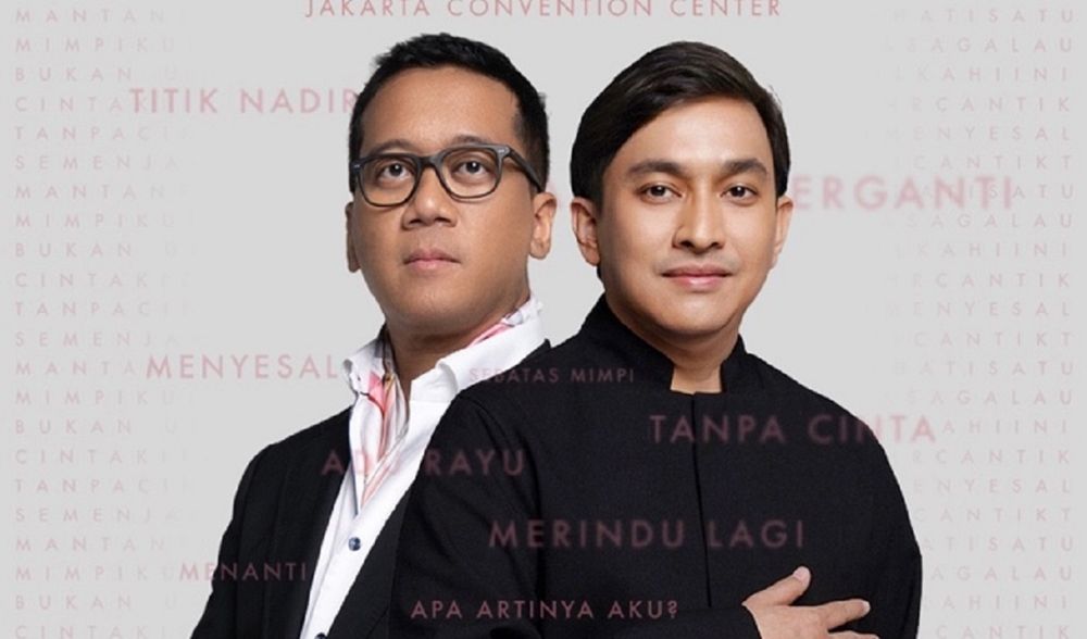 Konser Miliaran Cinta Yovie Widianto & Andi Rianto Hadirkan Perayaan Musik di JCC