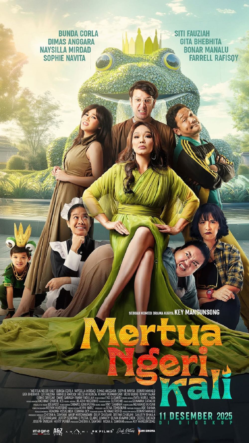Bunda Corla Curi Perhatian di Poster Resmi Film Mertua Ngeri Kali
