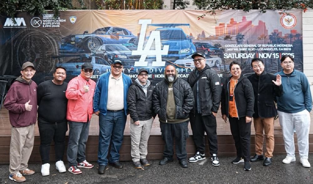IMX 2025 LA Car Meet Up, Modifikator Indonesia Bersinar di AS