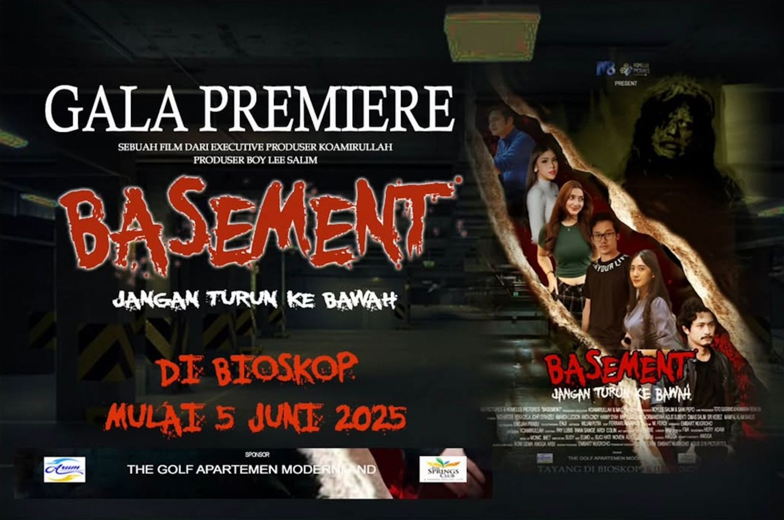 BASEMENT, Jangan Turun Ke Bawah: Teror Mengintai di Bawah dan Performa Pemeran Jadi Sorotan