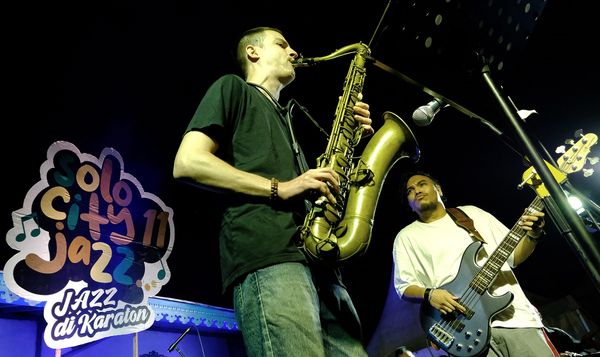 Hari Pertama Pesta Musik Solo City Jazz 2022 Meriah